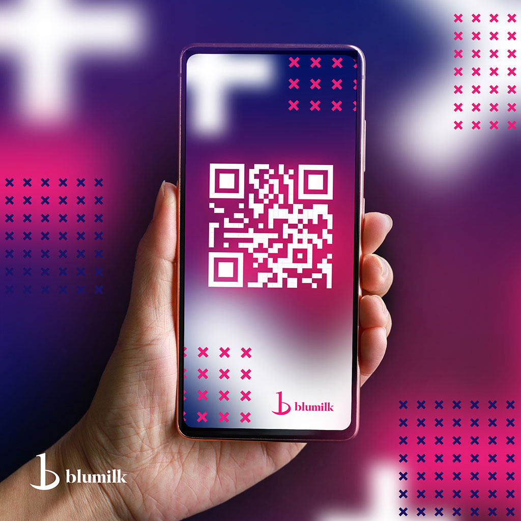 Blumilk The Rise Of The QR Code Blumilk
